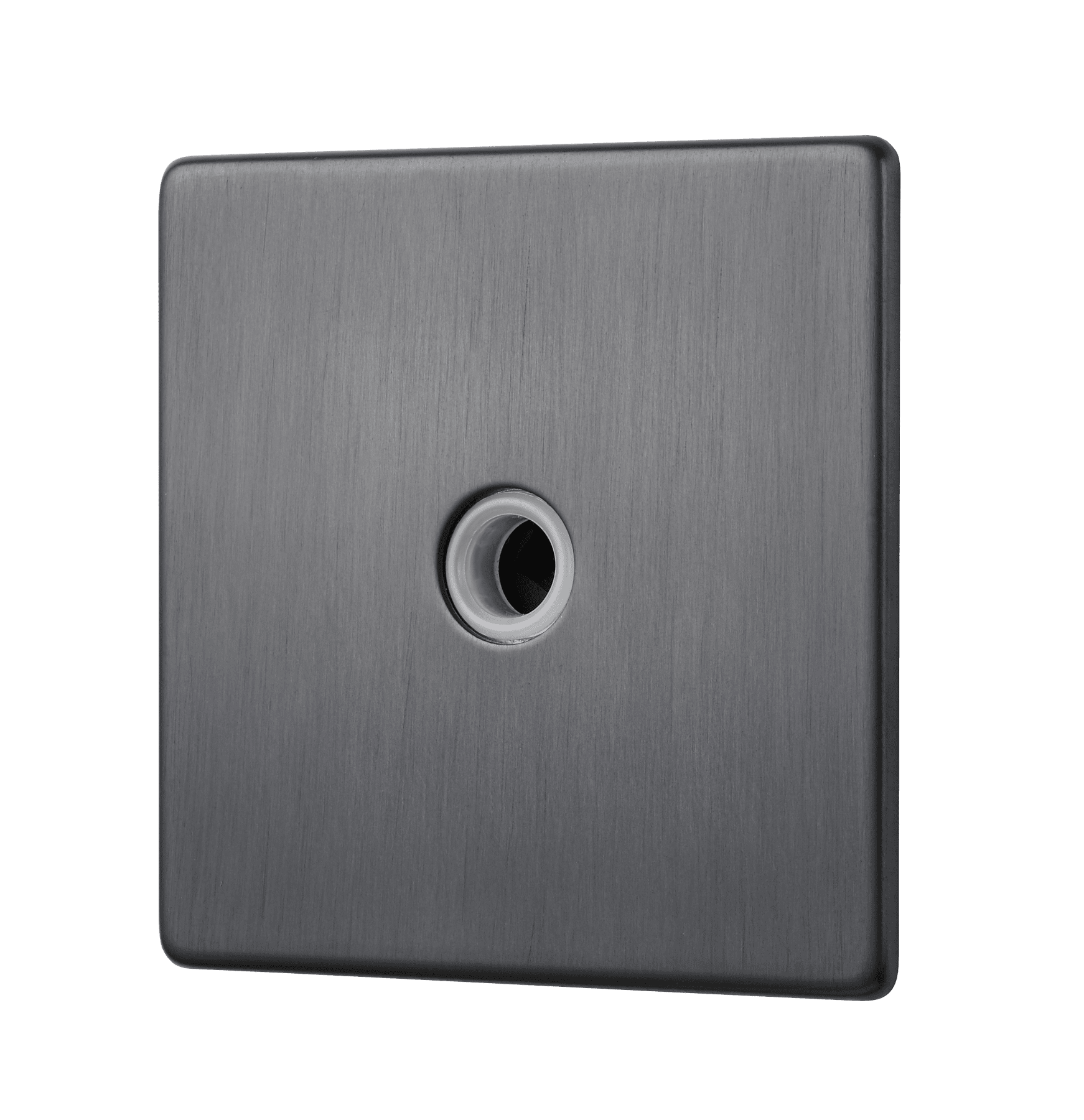 Dark Antique Bronze Screwless Cable Outlet - Wandsworth Electrical