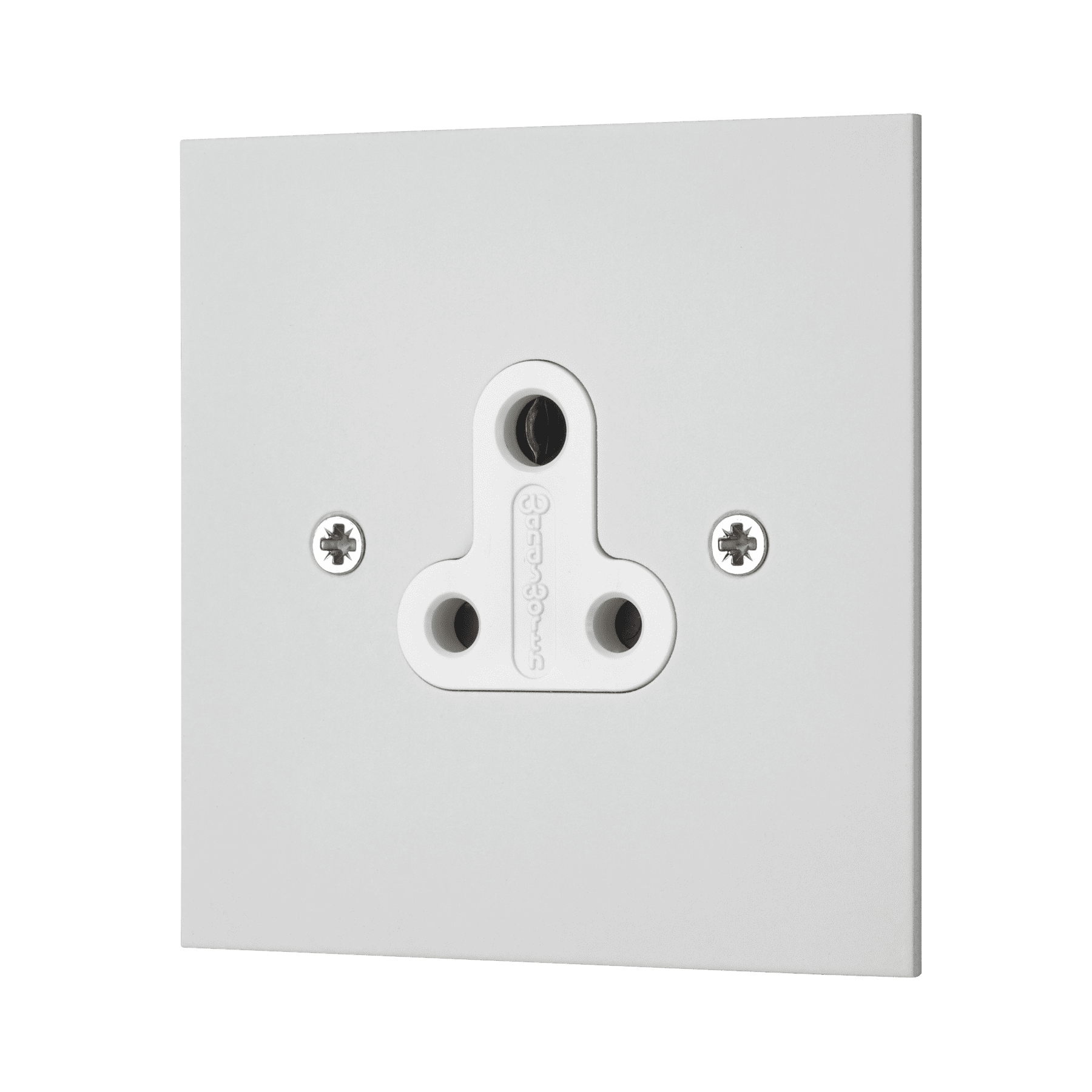 White Etched Prime Unswitched Socket - Single/1 Gang 5 Amp - Wandsworth ...